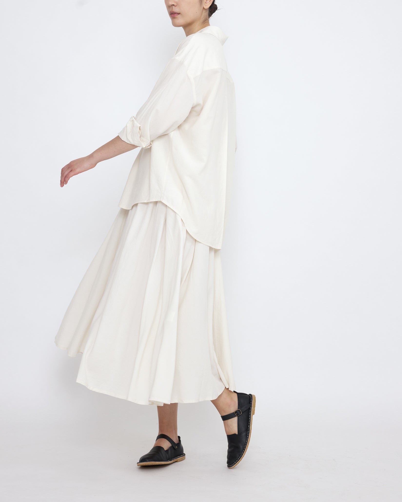 Soft Prairie Skirt - SS25 - Antique White – 7115 by Szeki
